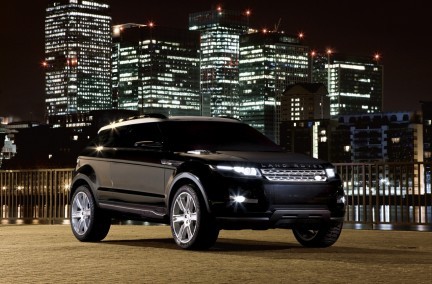 Land Rover LRX Concept - nera