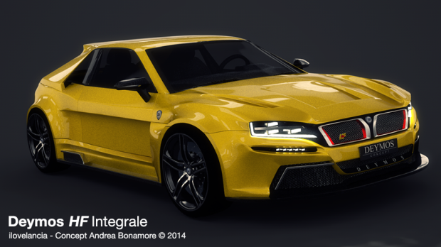Lancia Deymos HF Integrale by Andrea Bonamore - Autoblog