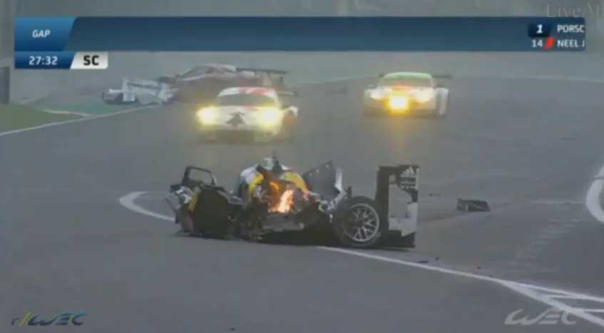 L'incidente di Mark Webber alla 6 Ore di San Paolo - Autoblog