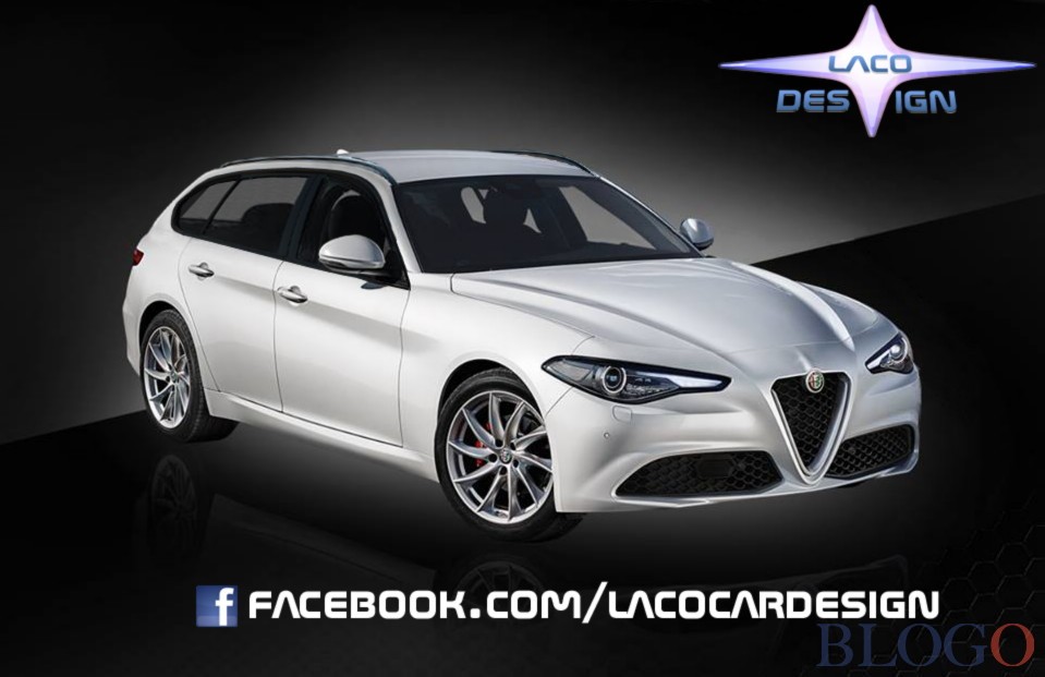 Alfa Romeo Giulia SportWagon: i render