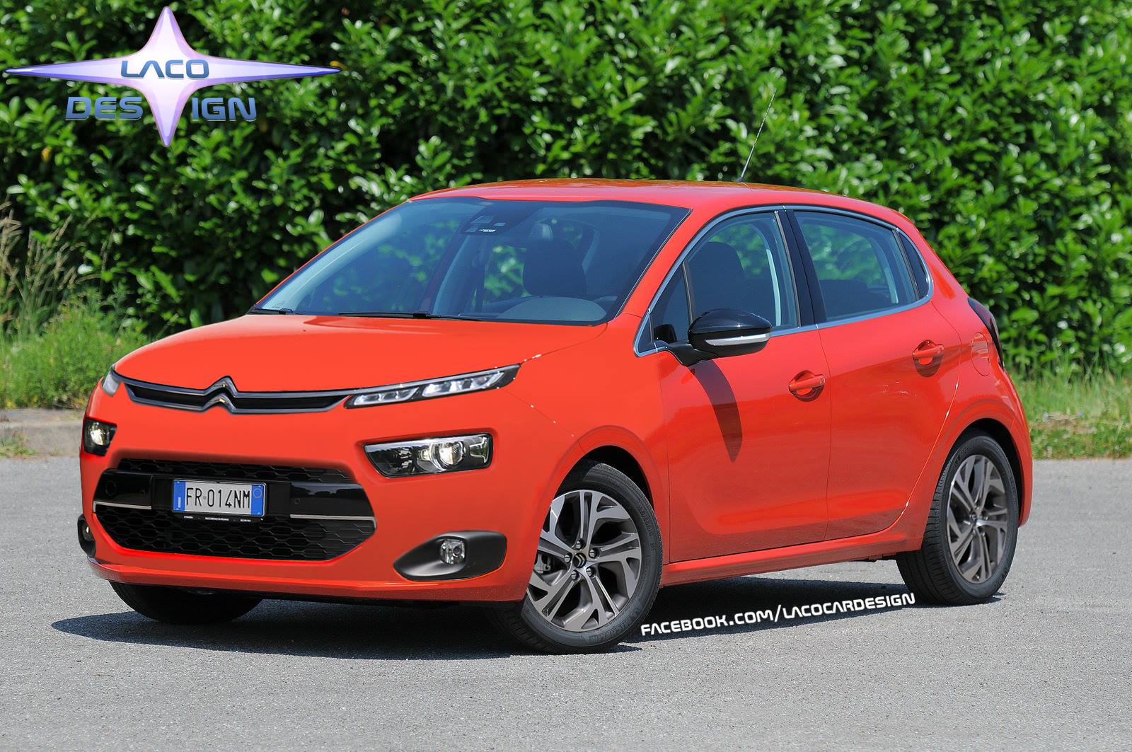 Nuova Citroen C3: il render di LACO Design - Autoblog