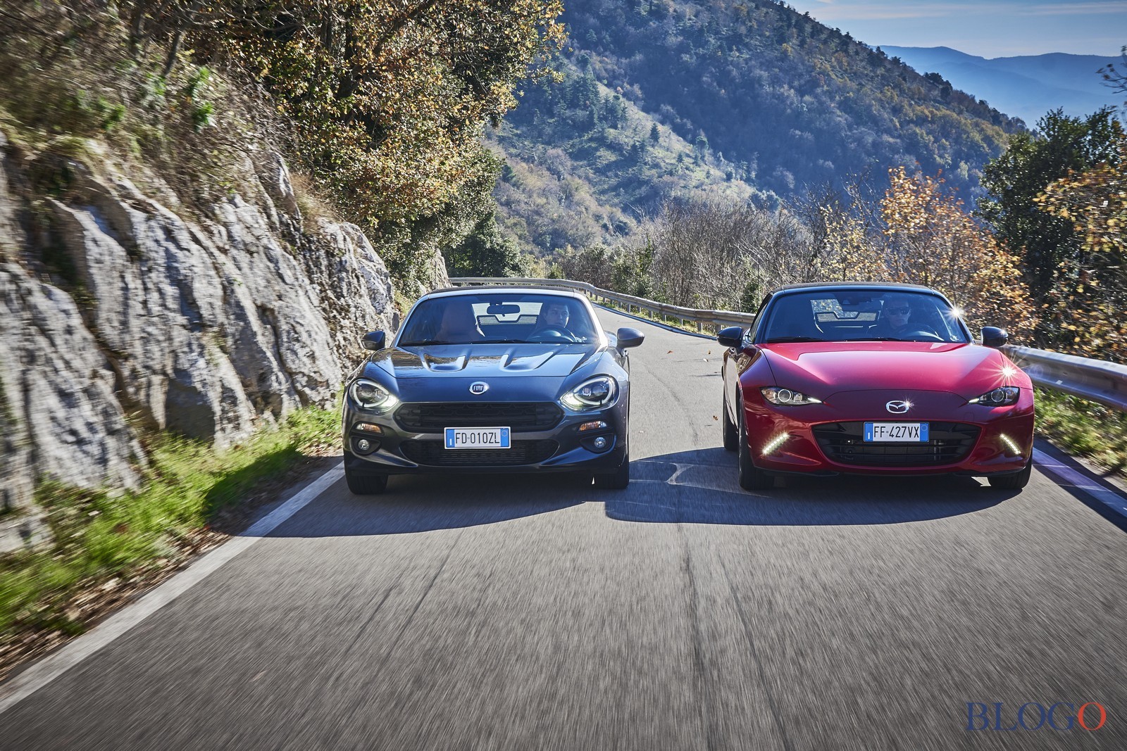Mazda MX-5 vs Fiat 124 Spider: la prova comparativa [Video] - Autoblog