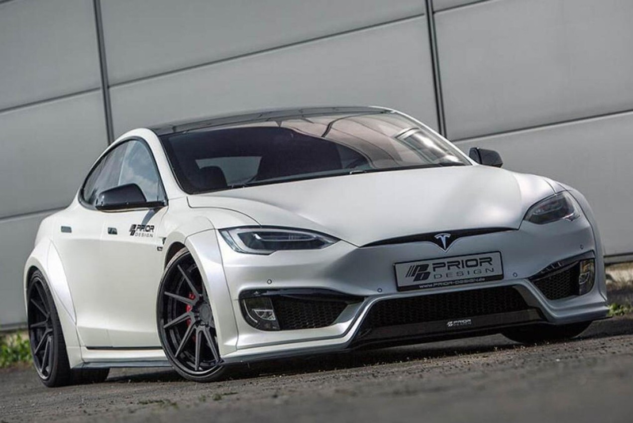 Tesla Model S: look racing con Prior Design - Autoblog