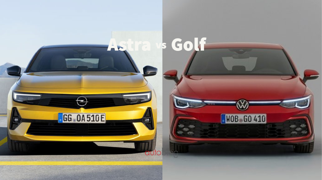 Opel Astra vs Volkswagen Golf: compatte a confronto - Autoblog