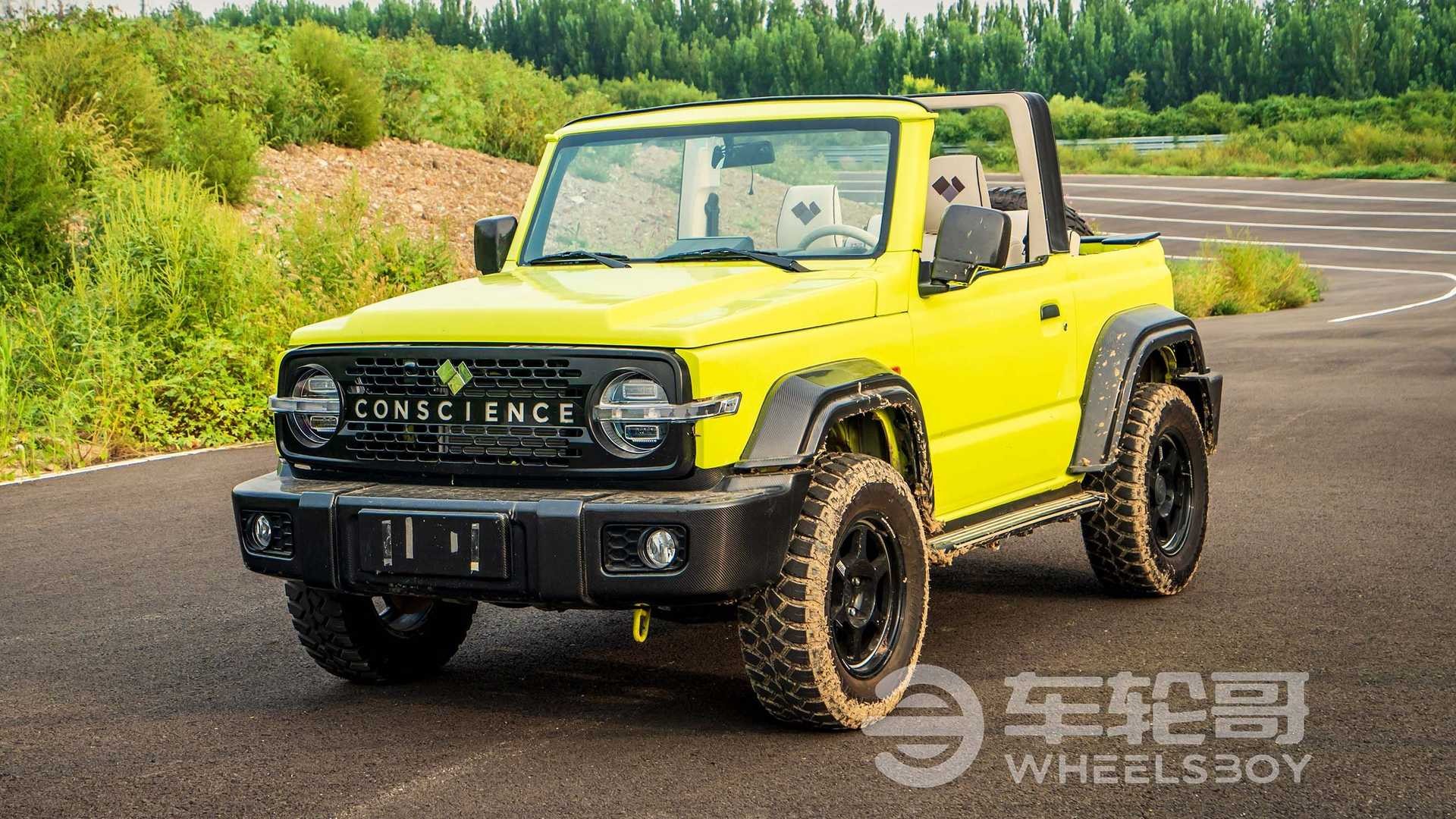 Suzuki Jimny, dalla Cina la versione cabrio da 120.000 euro - Autoblog