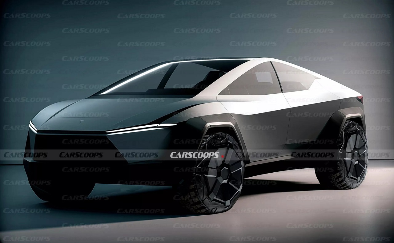 Tesla Model 2: sarà così il suo design? [RENDER] - Autoblog