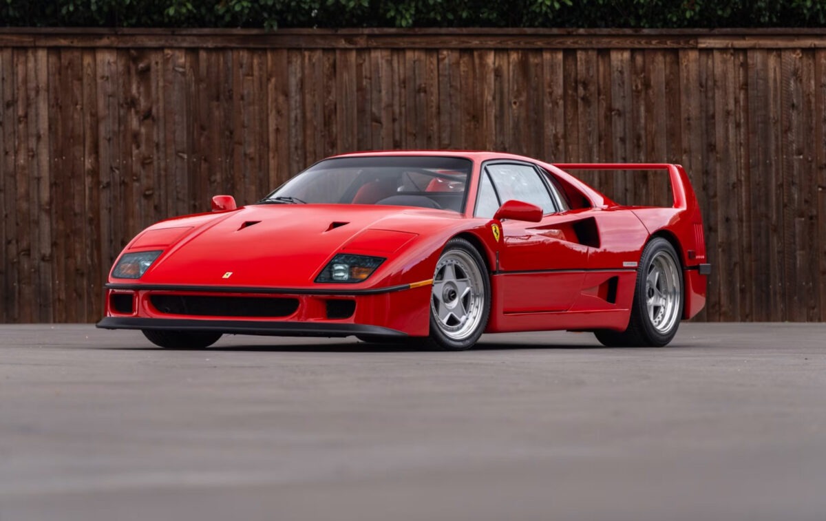 Ferrari F40: venduta all'asta per 3,1 milioni in 64 secondi - Autoblog
