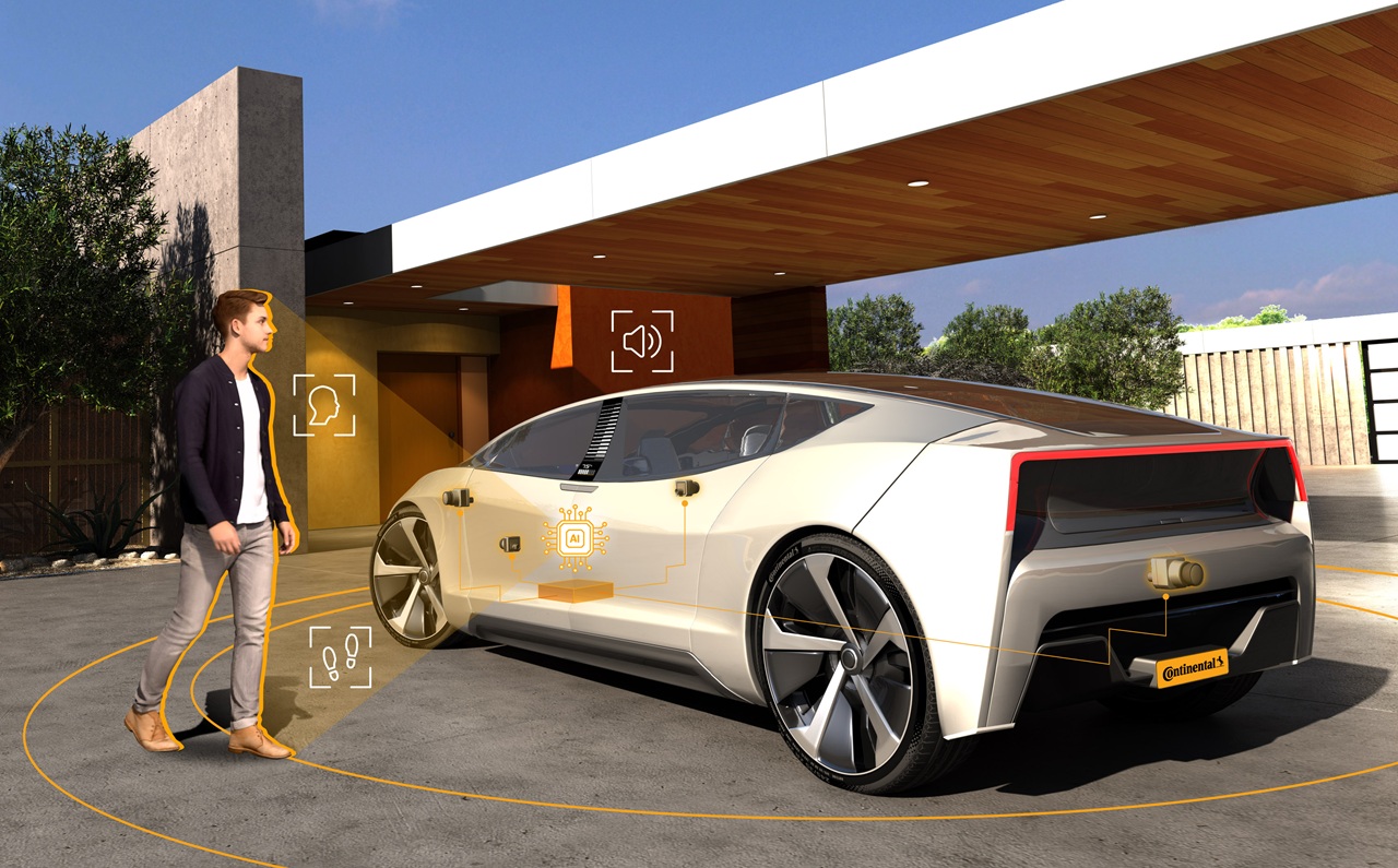 CES 2025: Continental presenta il concept Intelligent Vehicle ...
