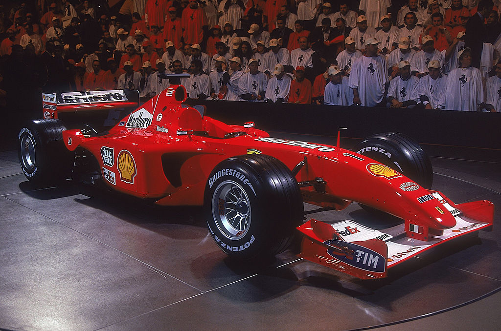 Ferrari F2001 di Schumacher all'asta durante il GP di Monaco