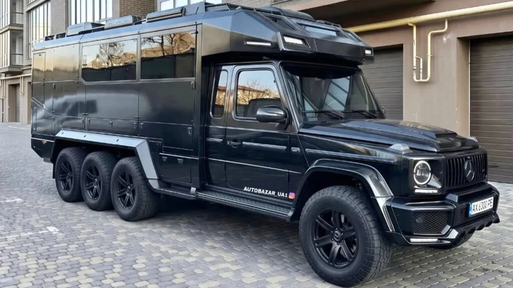 La casa viaggiante più esagerata di sempre: la Classe G diventa un ...