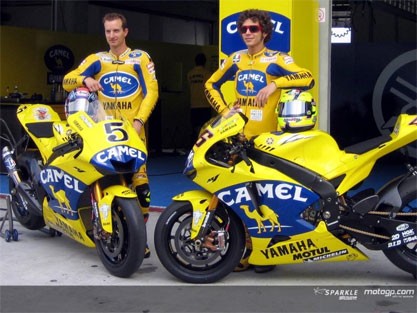 Camel Yamaha - presentazione ufficiale - Motoblog