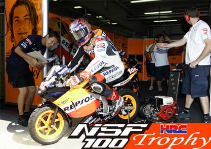 Honda NSF100 HRC Trophy - Motoblog