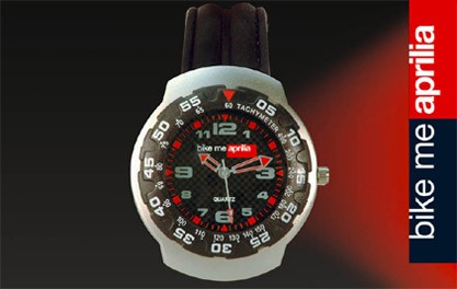 Vinci l'orologio Bike Me Aprilia - Motoblog