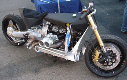 Una moto con il motore rotativo della Mazda - Motoblog