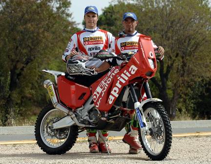 Aprilia torna ai Rally: debutto della RXV al Total Pharaons Rally 2008 ...