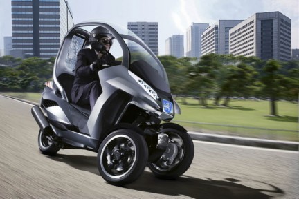 Peugeot Hymotion3 trike - Motoblog