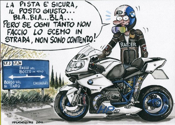 Vignetta: A volte... è inevitabile - Motoblog