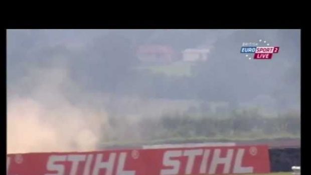 BSB: Spaventoso incidente di Simon Andrews e Steve Brogan a Snetterton ...