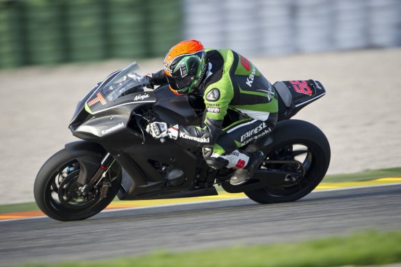 Kawasaki test a Valencia - Motoblog