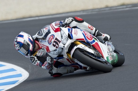 Leon Haslam: "la CBR va bene in qualsiasi condizione" - Motoblog
