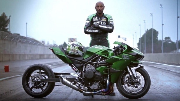 Kawasaki Ninja H2 drag bike [Video] - Motoblog