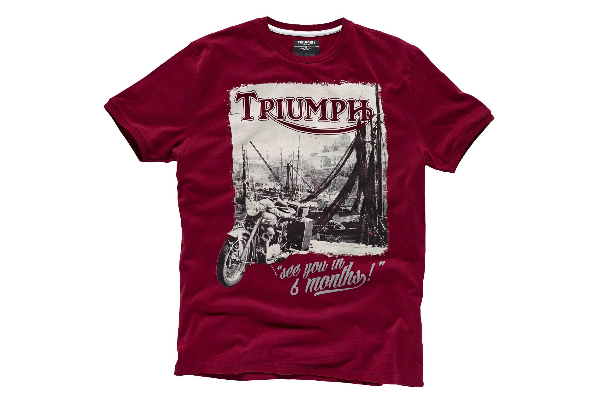 Triumph: t-shirt Heritage Archive Collection per l'estate 2015 - Motoblog