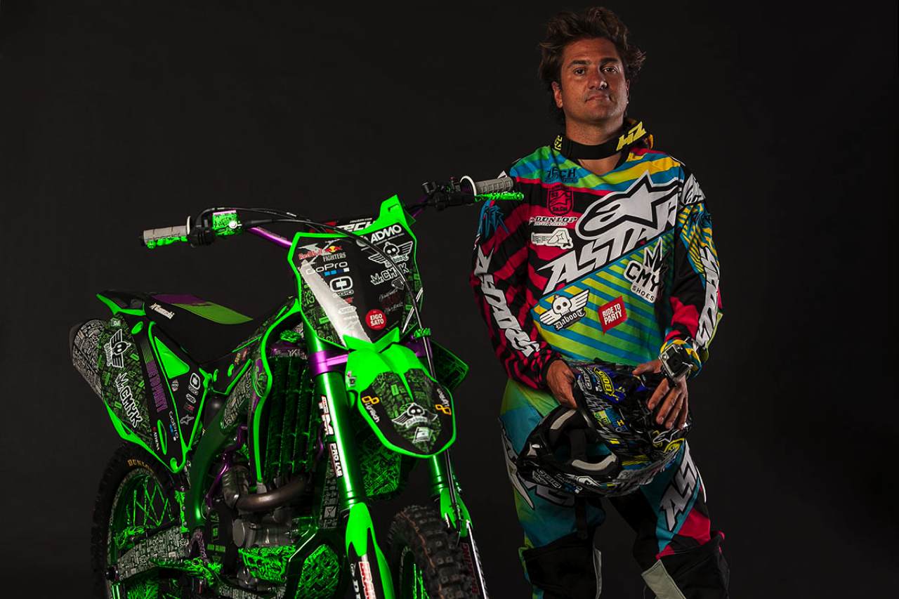 Alvaro Dal Farra: Kawasaki KX 450 F - Party Fluo per la nuova stagione ...