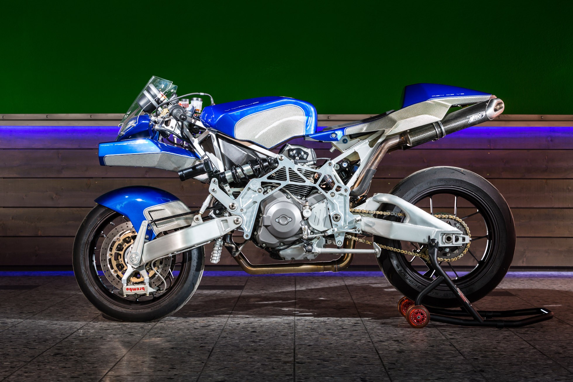 Vyrus 984 2V "Saphir" e "Tricolore" by Nasty Bike - Motoblog