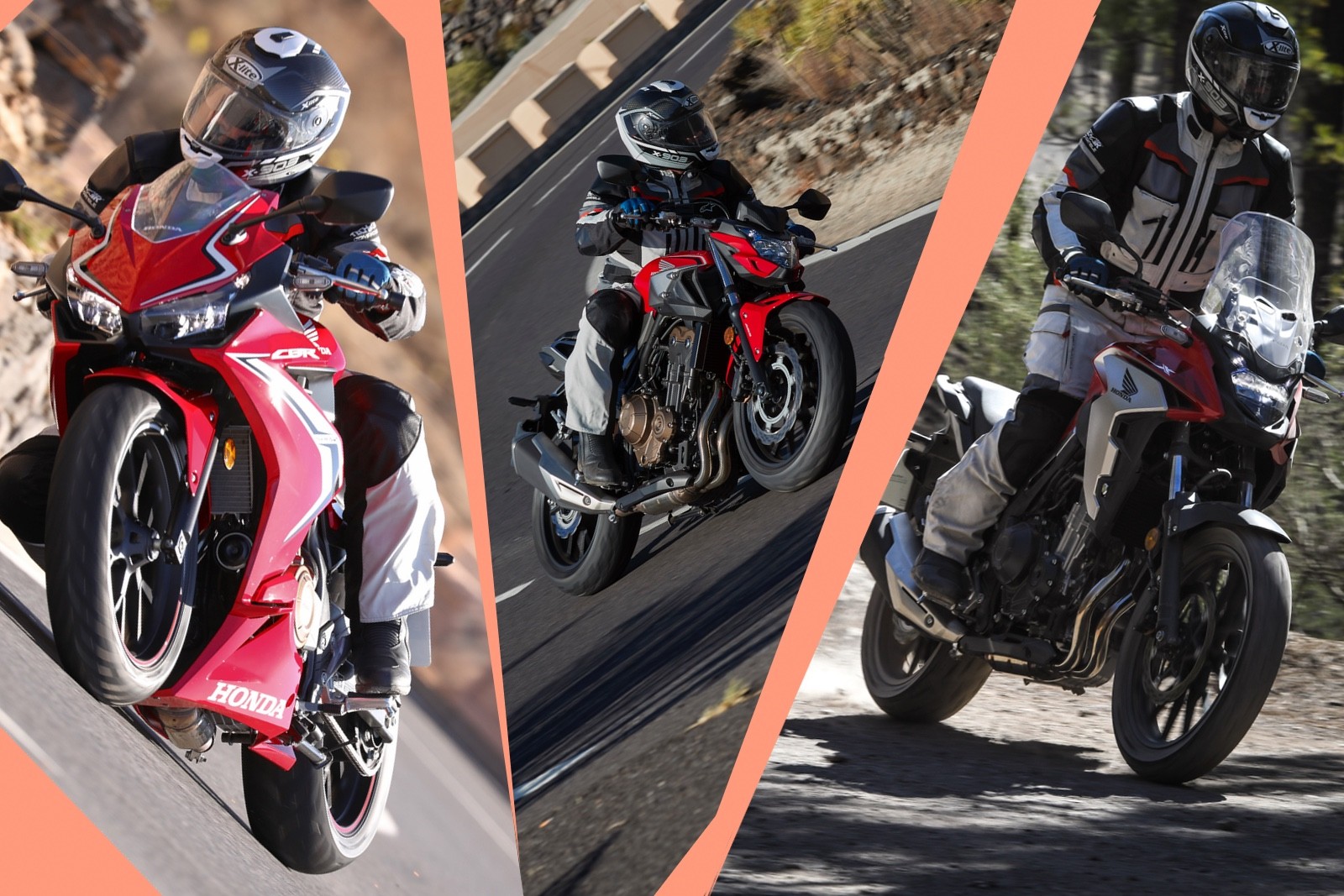 Honda CB500F, CBR500R e CB500X MY2019: Primo contatto - Motoblog