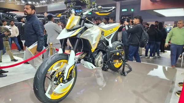 TVS RTS X Supermoto: innovazione su due ruote al Bharat Mobility Global ...