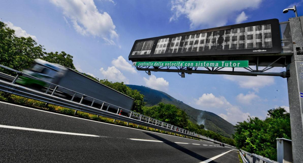 Tutor autostradali: 26 nuove tratte attivate in Italia, ecco dove