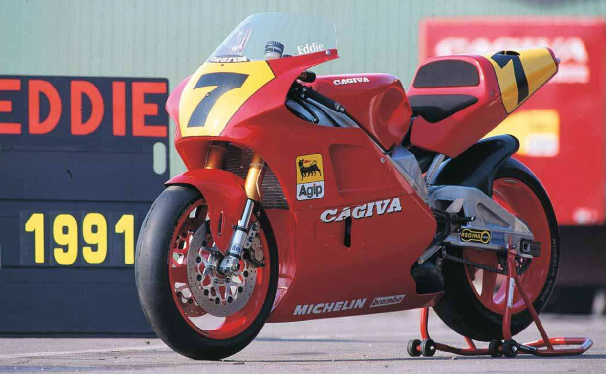 La rinascita di Cagiva con la C591: un'icona del Mondiale 500