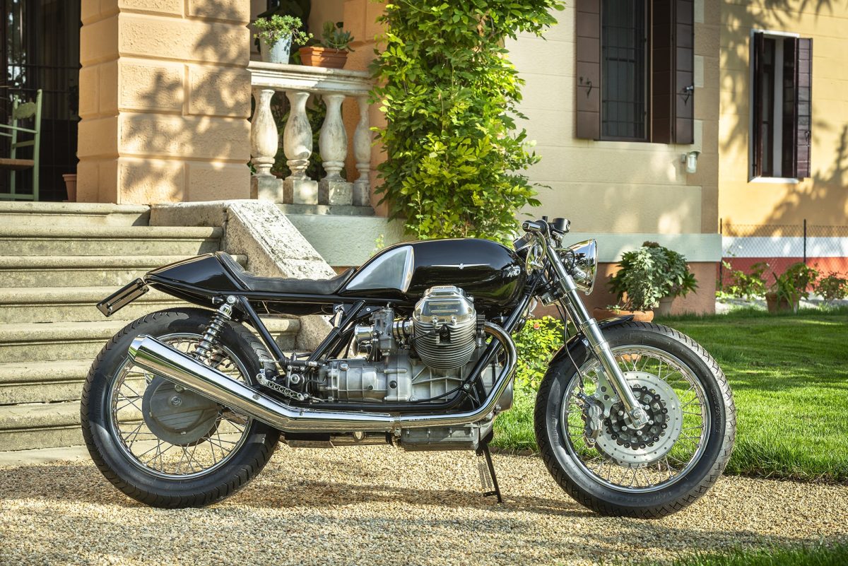 La trasformazione di una Moto Guzzi 1000SP in un capolavoro café racer