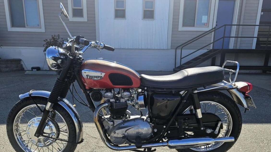 Triumph Bonneville T120R 1968 di Billie Joe Armstrong in vendita