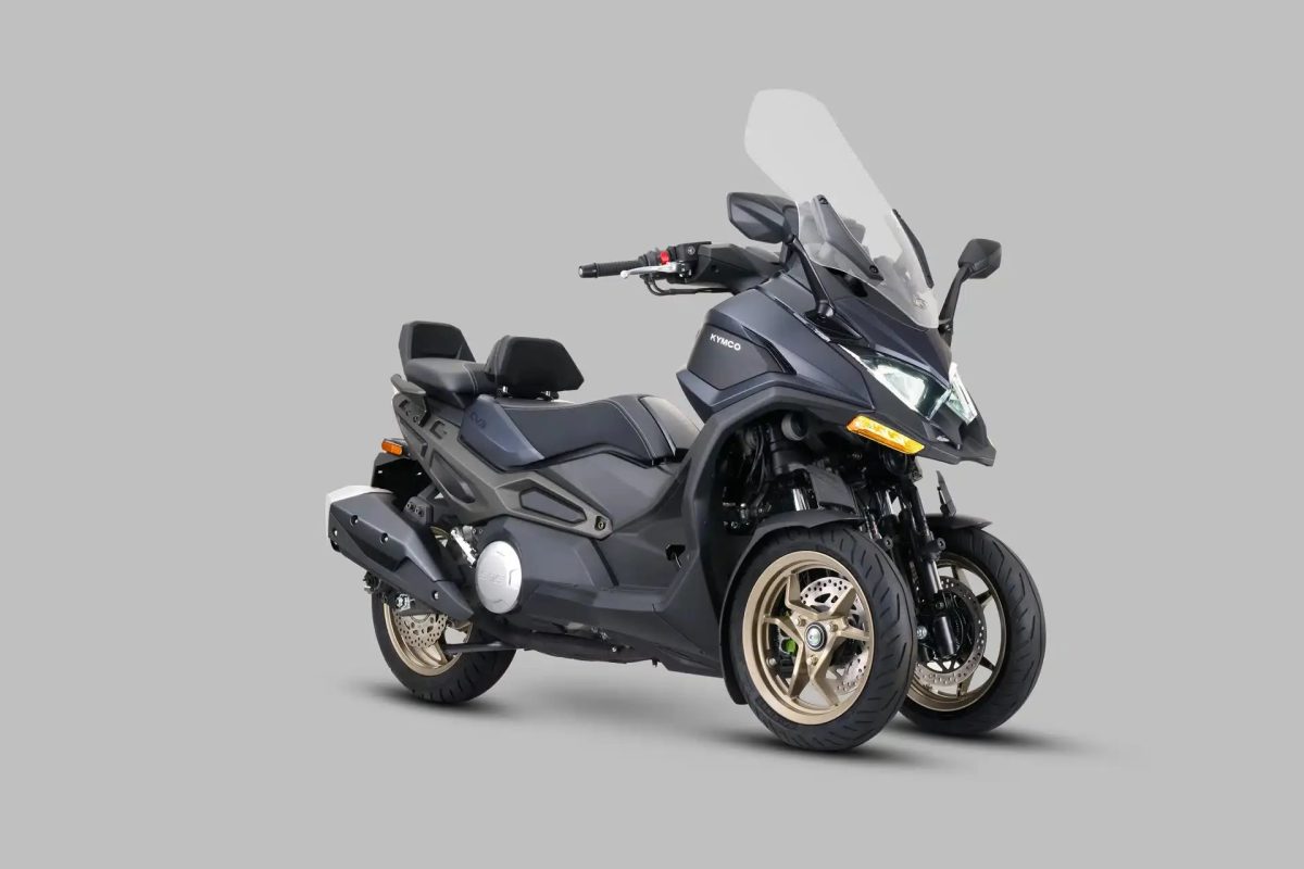 KYMCO lancia la CV3 575: la tre ruote sportiva con KALS e 51,1 cv