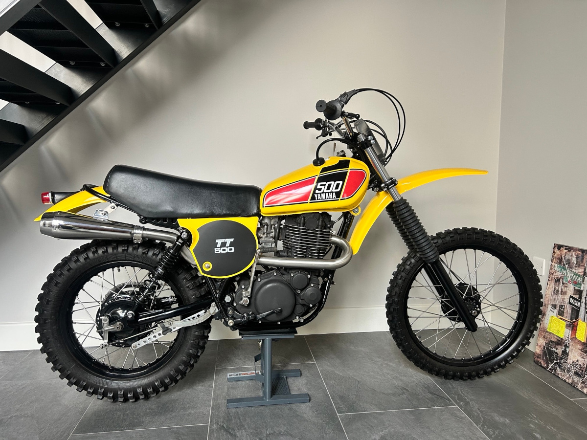 Yamaha TT500 1976: il restauro perfetto di Unique Classics