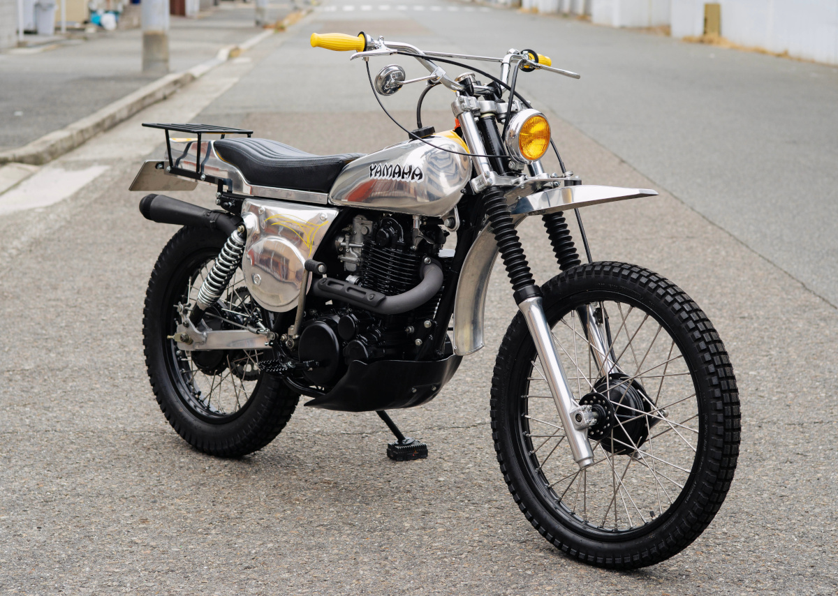 Rinascita della Yamaha TT500: il progetto 'Killer Bee' di Satoshi Awaji